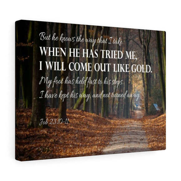 Express Your Love Gifts | Art | Scripture Sign Come Out Like Gold Job ...